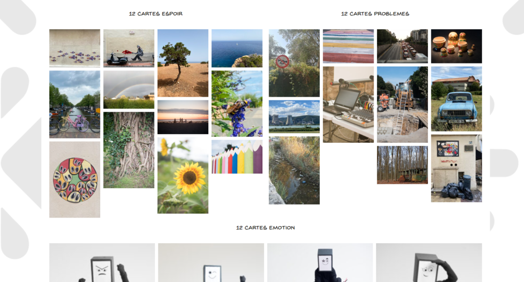Le jeu de cartes photolangage – BMC²